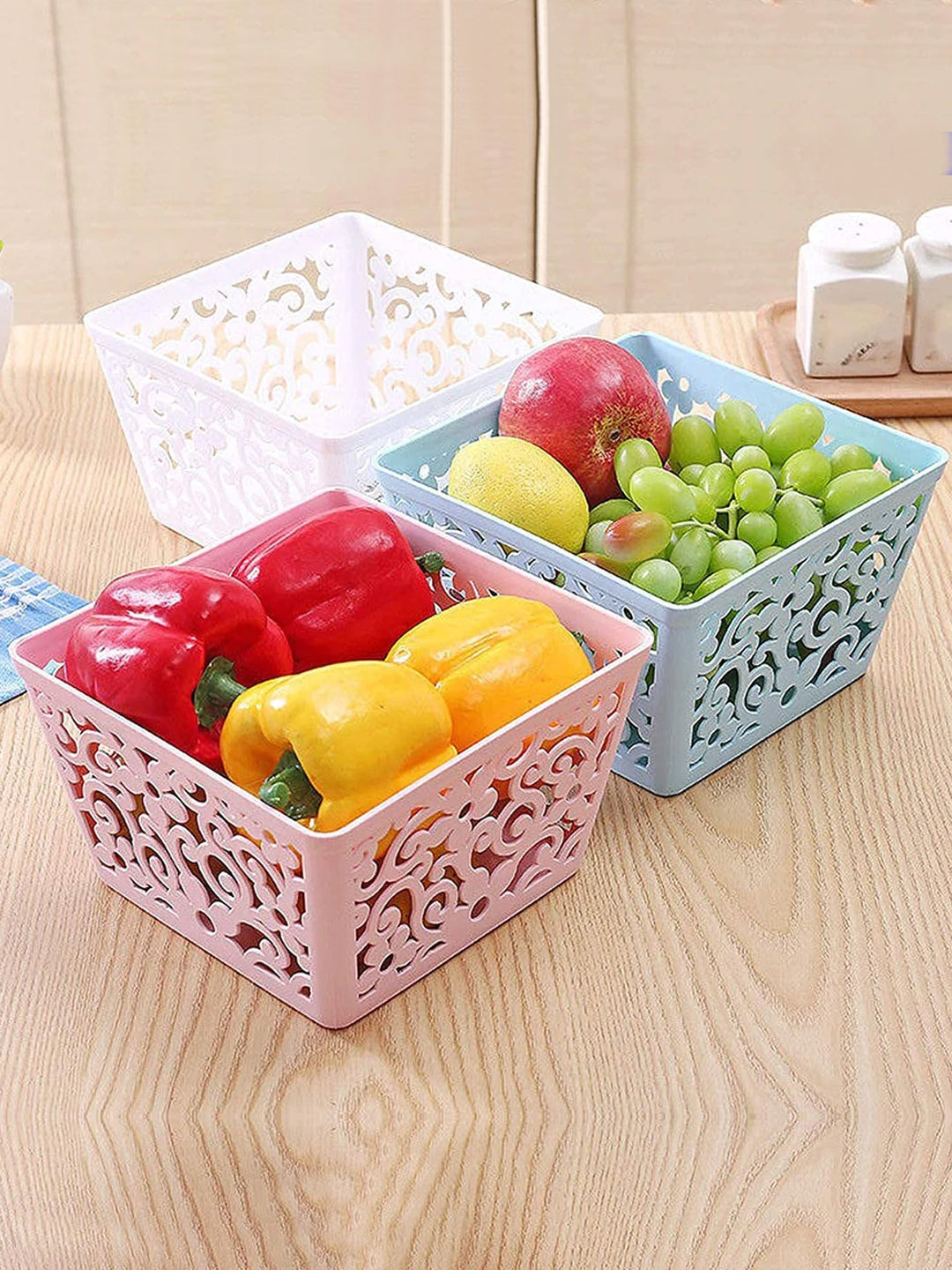 Buy | Multipurpose Storage Basket Organizer for storage cosmetic Pack ...