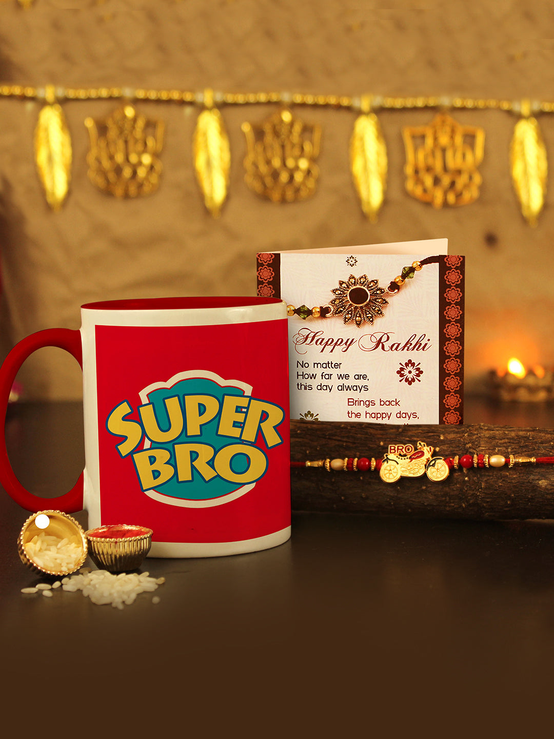 Buy | Rakhi for Brother with Gift Set Bhai Rakhi | Tied Ribbons