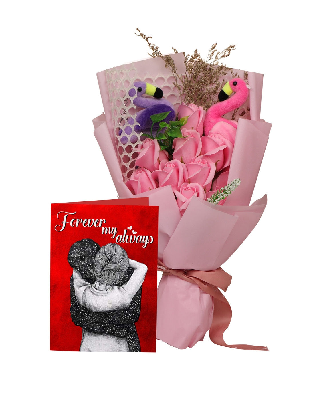 Buy | Artificial Scented Flower Bouquet | Tied Ribbons