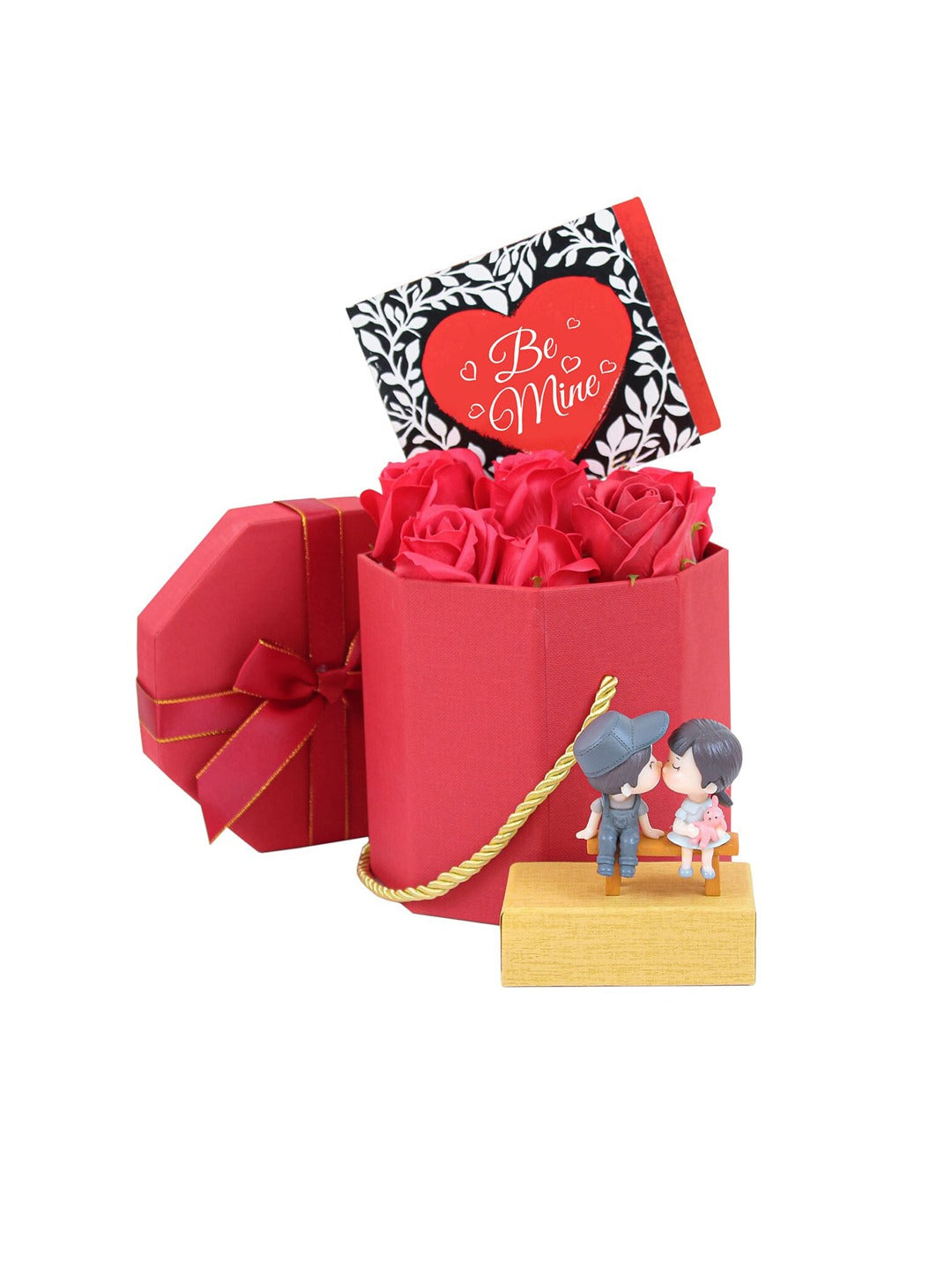 Buy | Red & Black Valentine Special Romantic Combo | Tied Ribbons