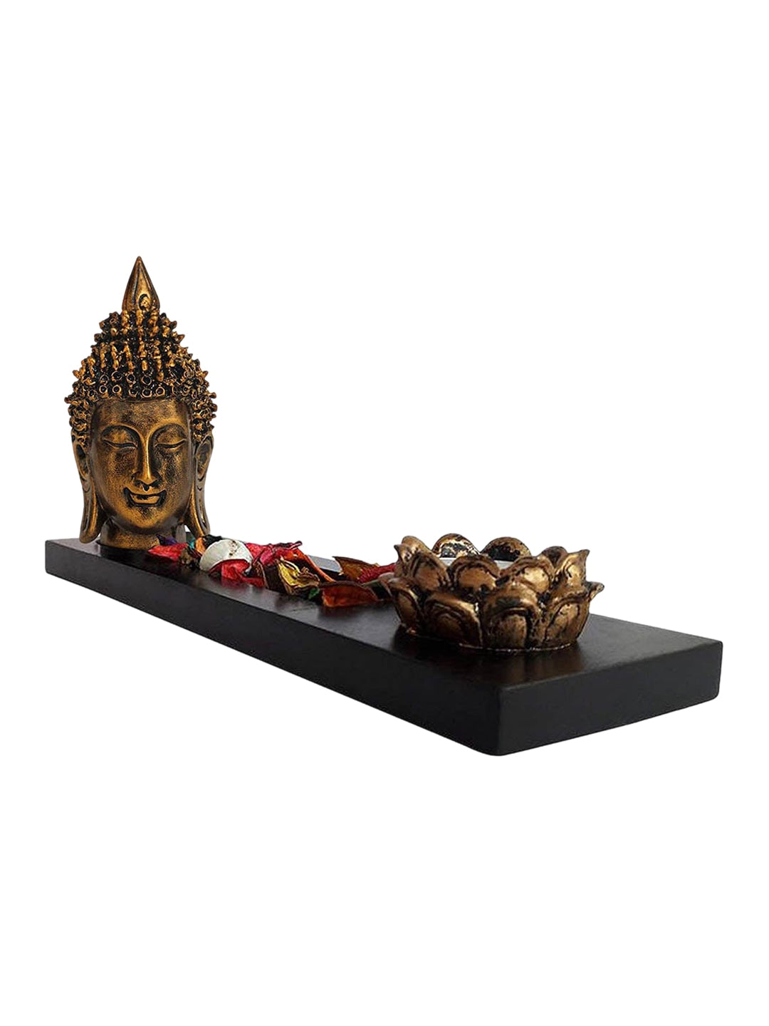 Buy | Multi Decorative Buddha Head with Tray, Candle Holder and ...